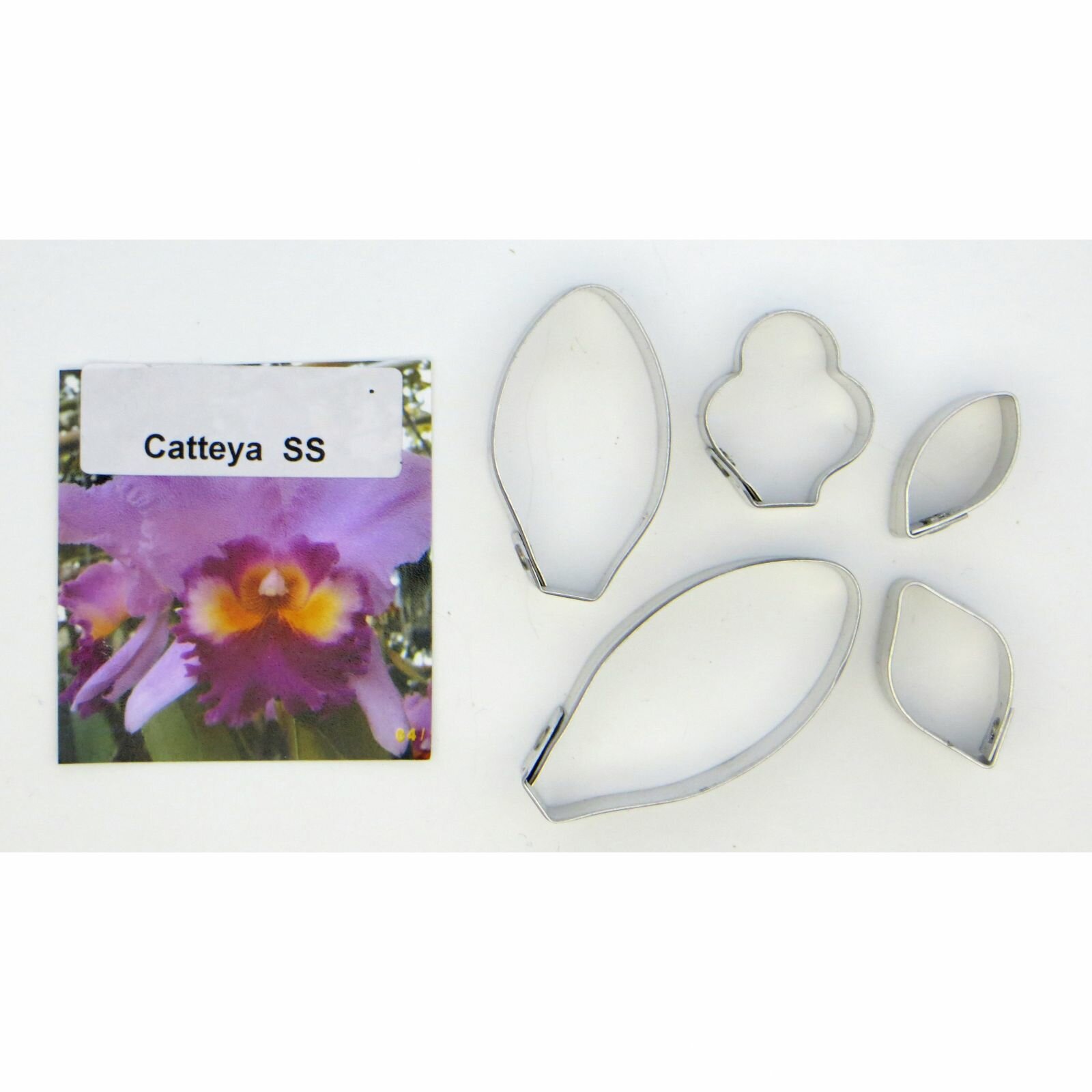 Форма для лепки Fleur Металлическая, Цветка Орхидеи Cattleyа