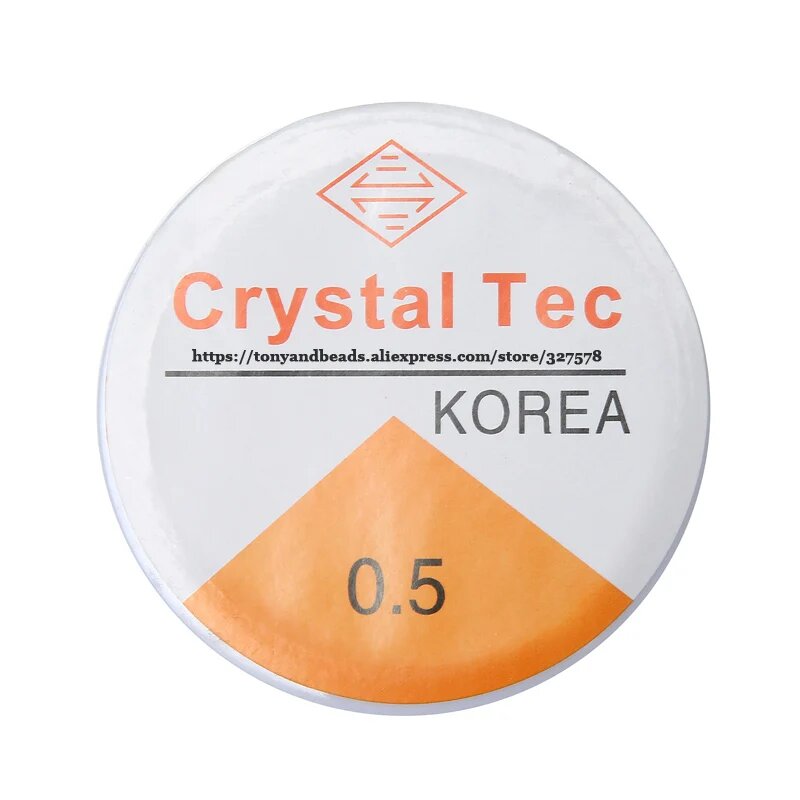 Эластичный шнур Crystal Tec 0.5mm, 10 шт.