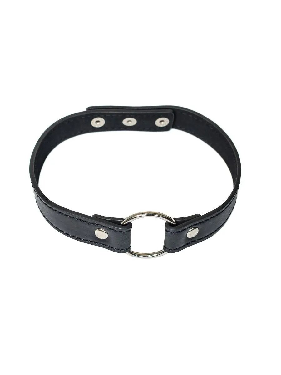 Черный ошейник Intrigue