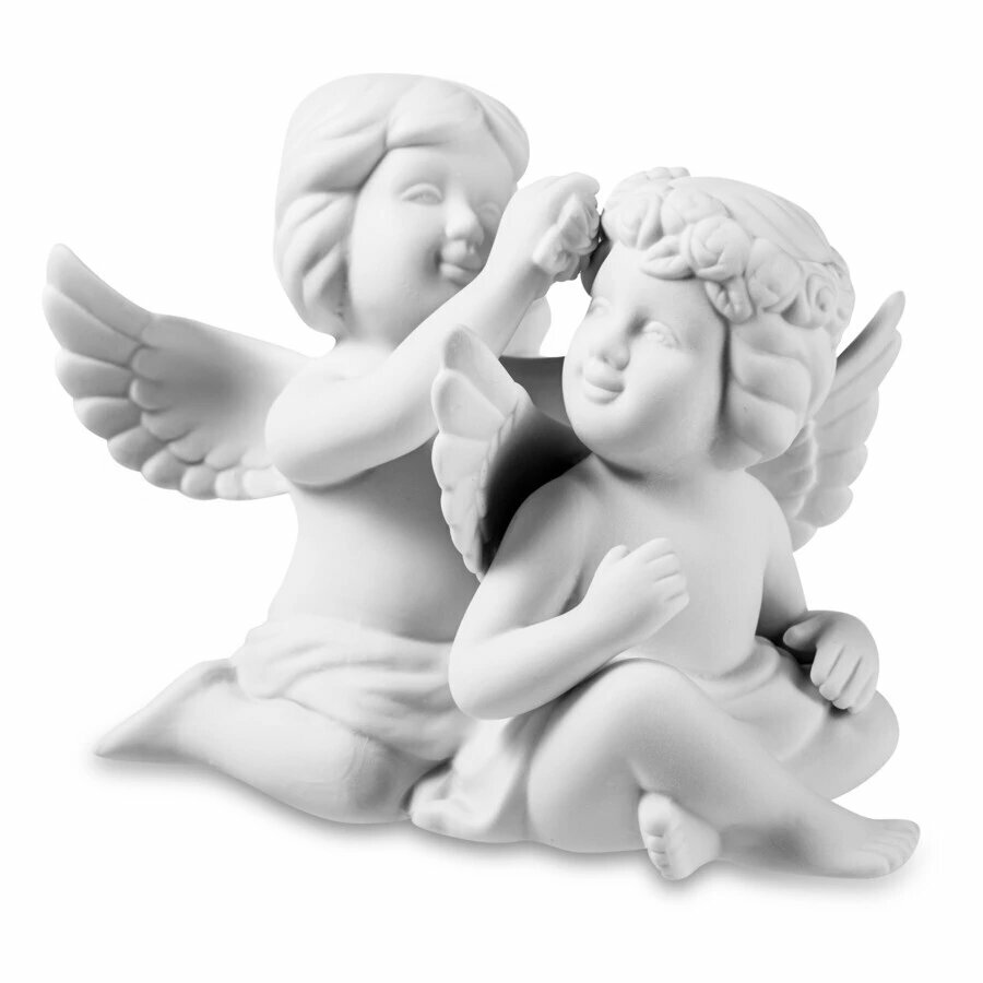 Фигурка Rosenthal Ангелы с венком 9,5 см, фарфор