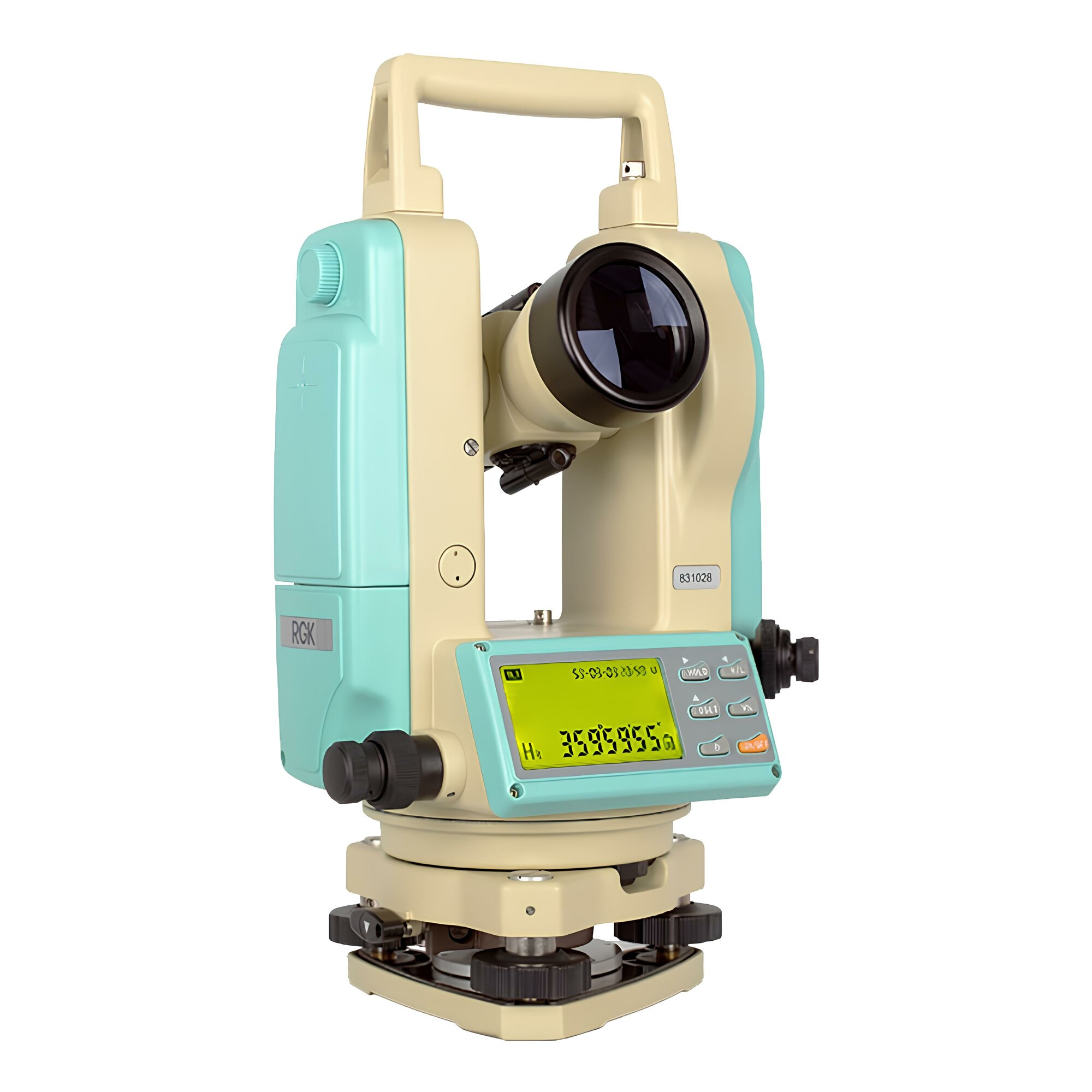 Электронный теодолит RGK T-02 с лазерным целеуказателем с поверкой (арт. 4610011871412)