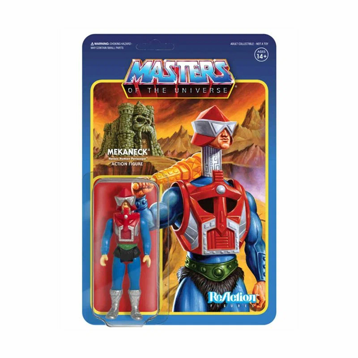Super7 Masters of The Universe Mekaneck ReAction Figures / Нежная и интересная коллекционная детские игрушки фигурка