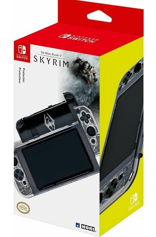 Чехол-накладка HORI NSW-065U, для Nintendo Switch, The Elder Scrolls SKYRIM