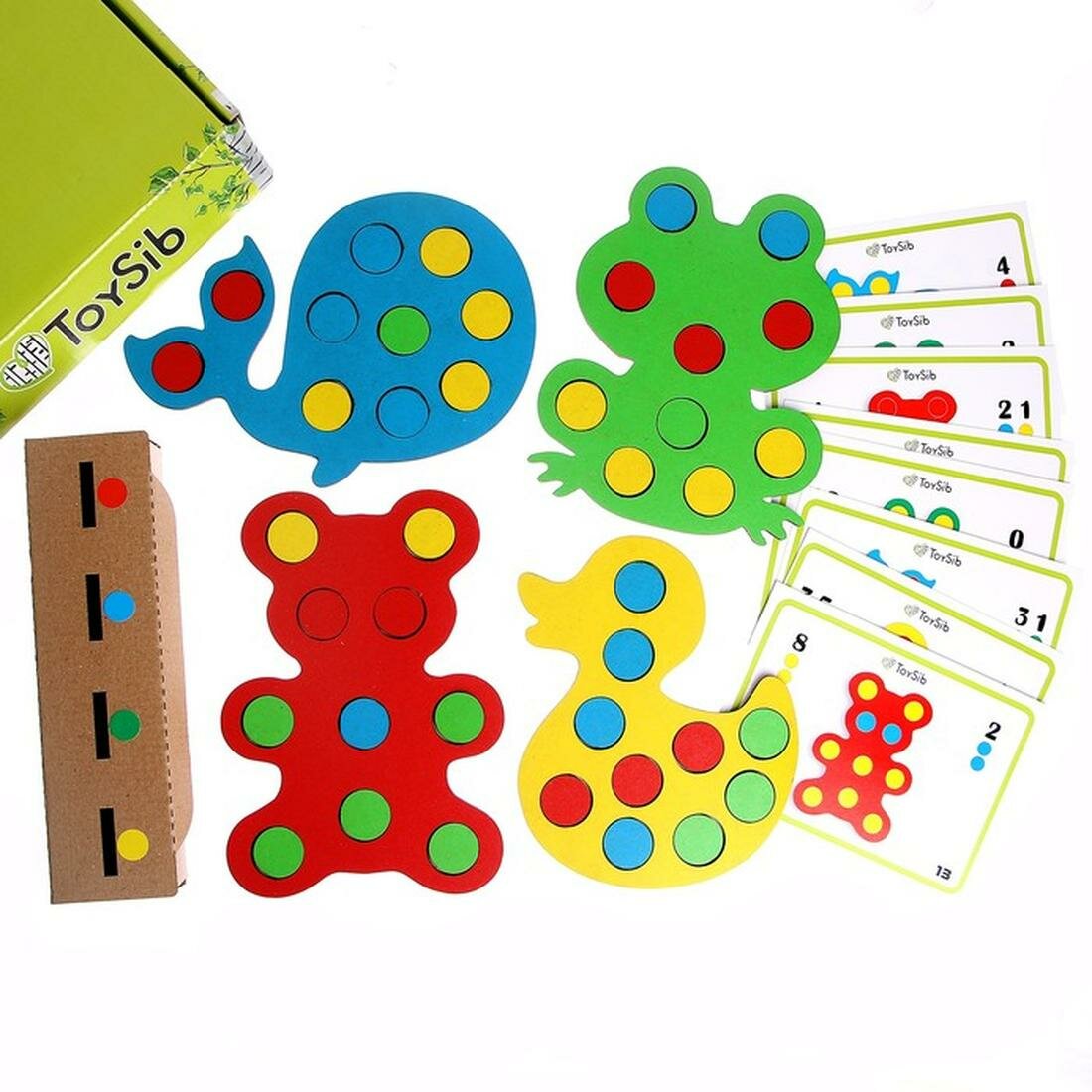 Сортер-мозаика ЛазерПРО "В мире животных", от 3 лет, дерево, развитие логики