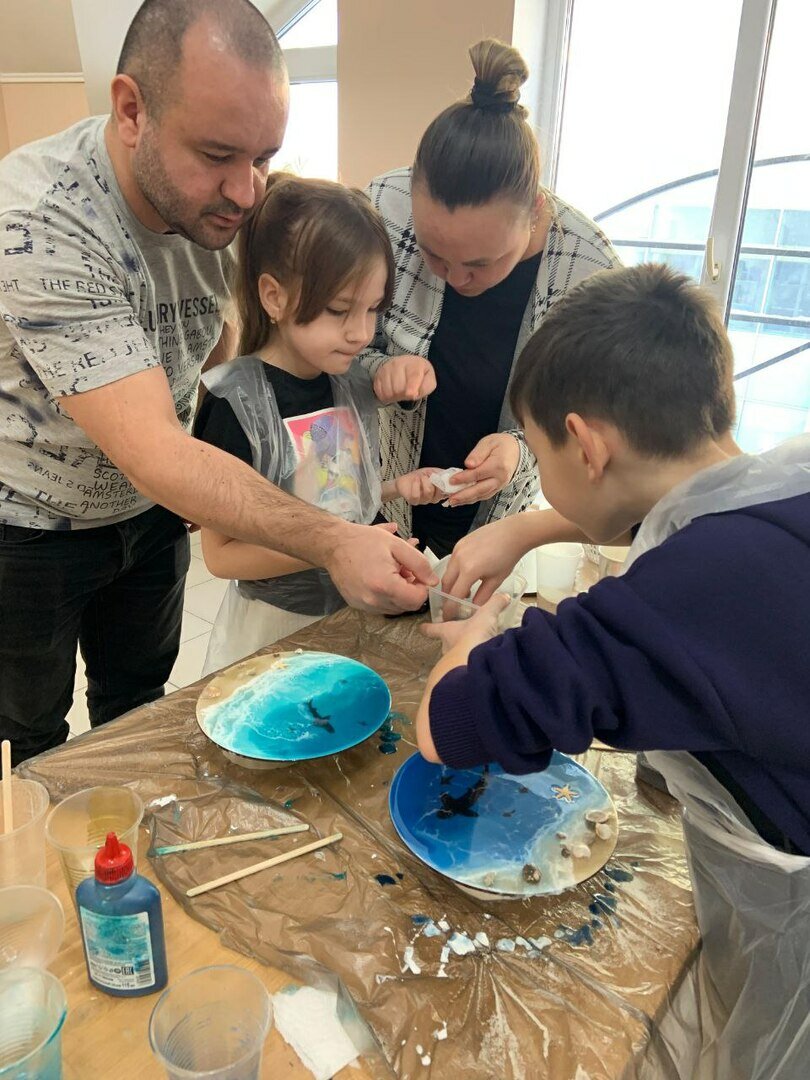 Подарочный сертификат «Семейные мастер классы для детей и взрослых» (Пакет №2, 1 человек)