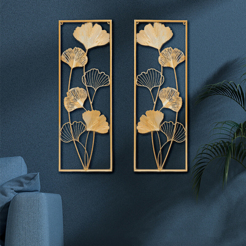 Украшение стен из железа Гостиная диван настенная подвеска современная простая стена декоративная настенная подвеска