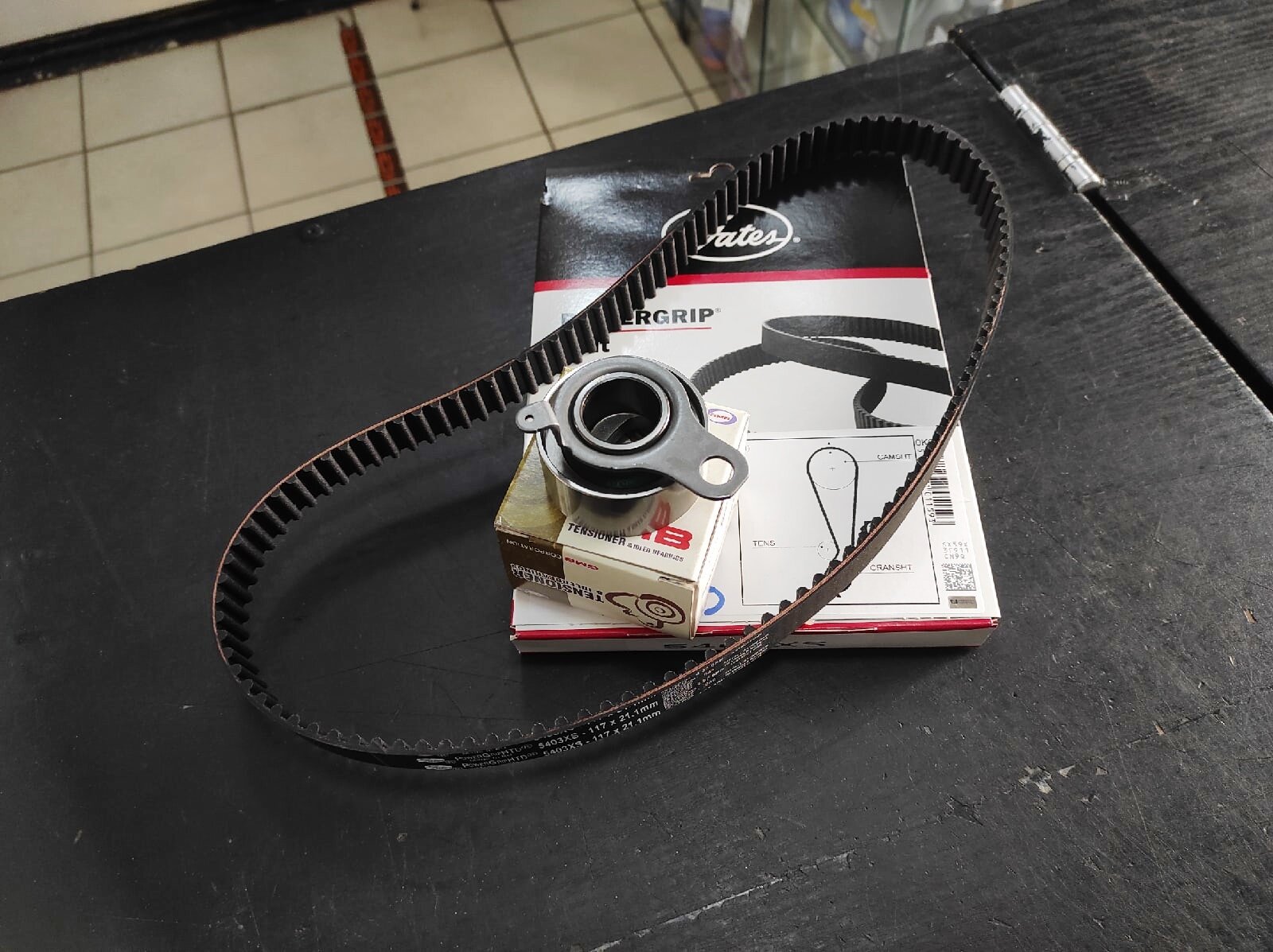 Комплект ГРМ Geely MK, Otaka, Lifan Breez, Solano (Аналог Gates / GMB) E030000701-KIT