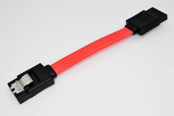 Кабель GEMBIRD CC-SATAM-DATA-0.1M SATA вилка, с обеих сторон 0,1м SATA III красный, 1 шт