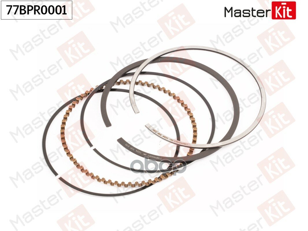Кольца поршневые (к-т на 1 поршень) (STD) CHEVROLET LXT 77BPR0001 MasterKit арт. 77BPR0001