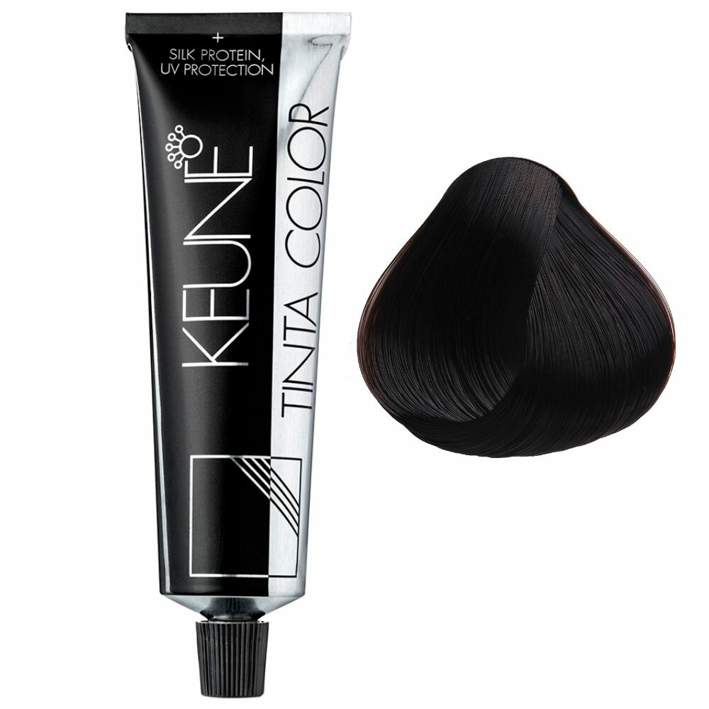 Keune Tinta Color - 4.19 Средний шатен матовый Стойкая краска для волос