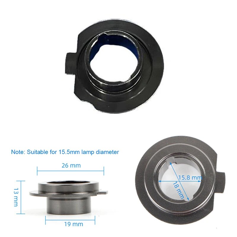 1 шт. для V7-9005/9006/9012/H11/H7/H4/H3/H1 зажимы для крепления фар автомобиля светодиодные фары цоколь адаптера держатель гнезда V7-H7