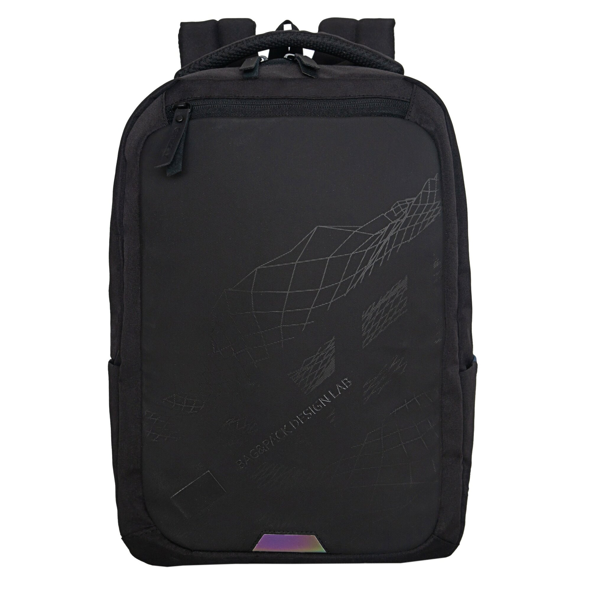 Рюкзак молодежный GRIZZLY с отделением для ноутбука 15", анатомической спинкой, для мальчика, мужской RU-534-3/3