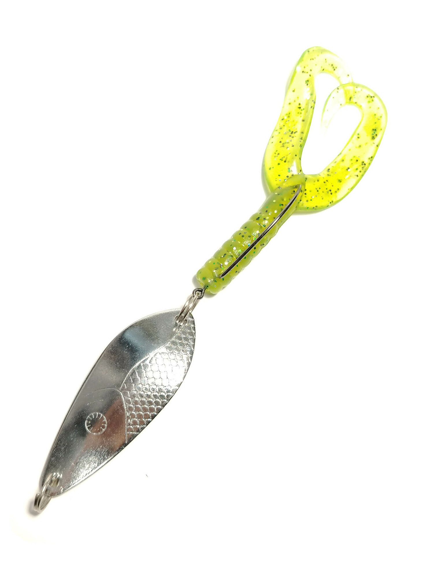 Блесна незацепляйка гибрид Playfishing Аллигатор 105мм 19гр цвет 012