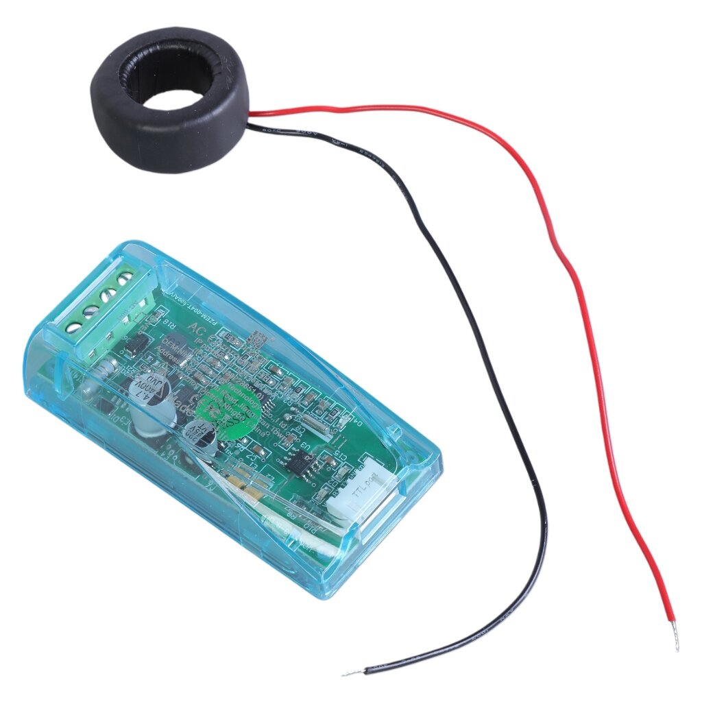 Коммуникационный модуль PZEM 004T Версия однофазный счетчик ватт-часов TTL Modbus-RTU 260 В Ток Вольт-Ампер Счетчик Энергии