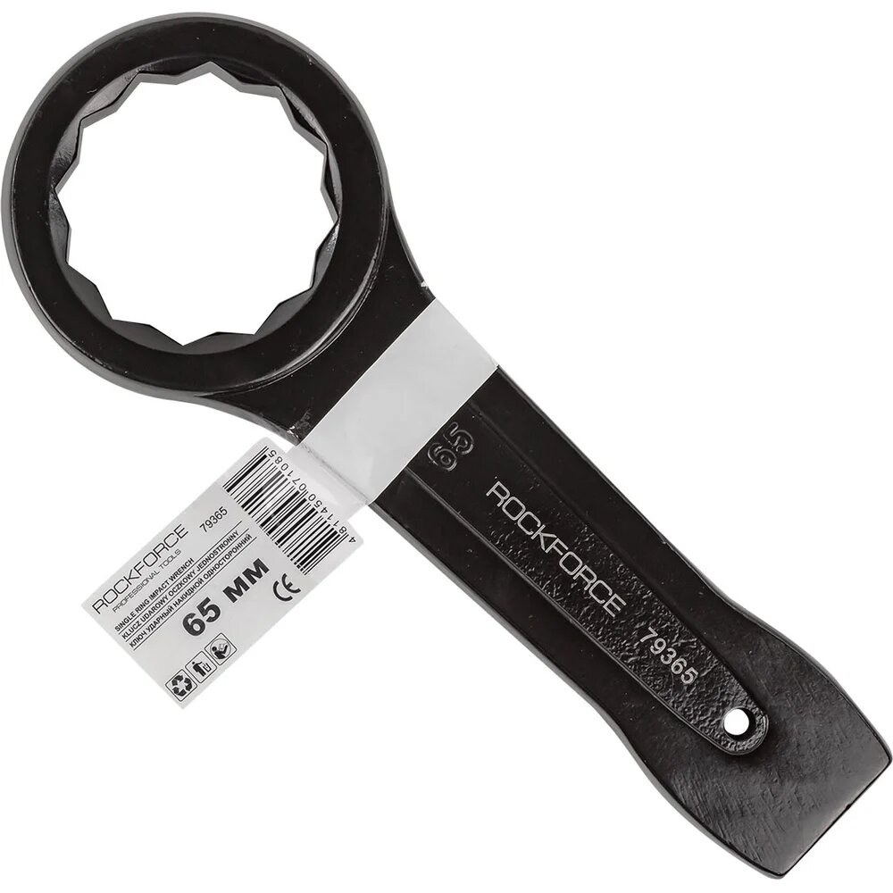 Rockforce Ключ накидной ударный односторонний 65мм, L-295мм RF-79365(17529)