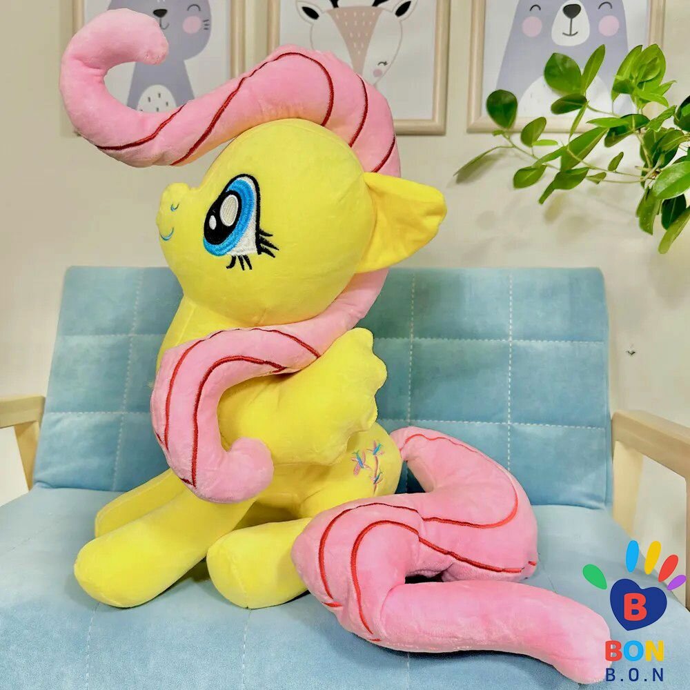 Мягкая игрушка Желтая пони Флаттершай 40 см Моя маленькая пони