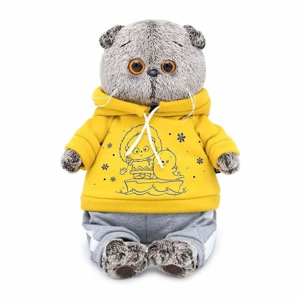 Кот Басик в спортивном костюме 23 см