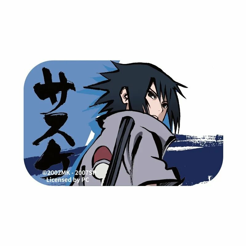 NARUTO значок металлический Темно-синий, Sasuke