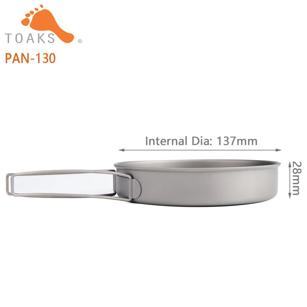 Титановая сковорода TOAKS PAN-115 PAN-130