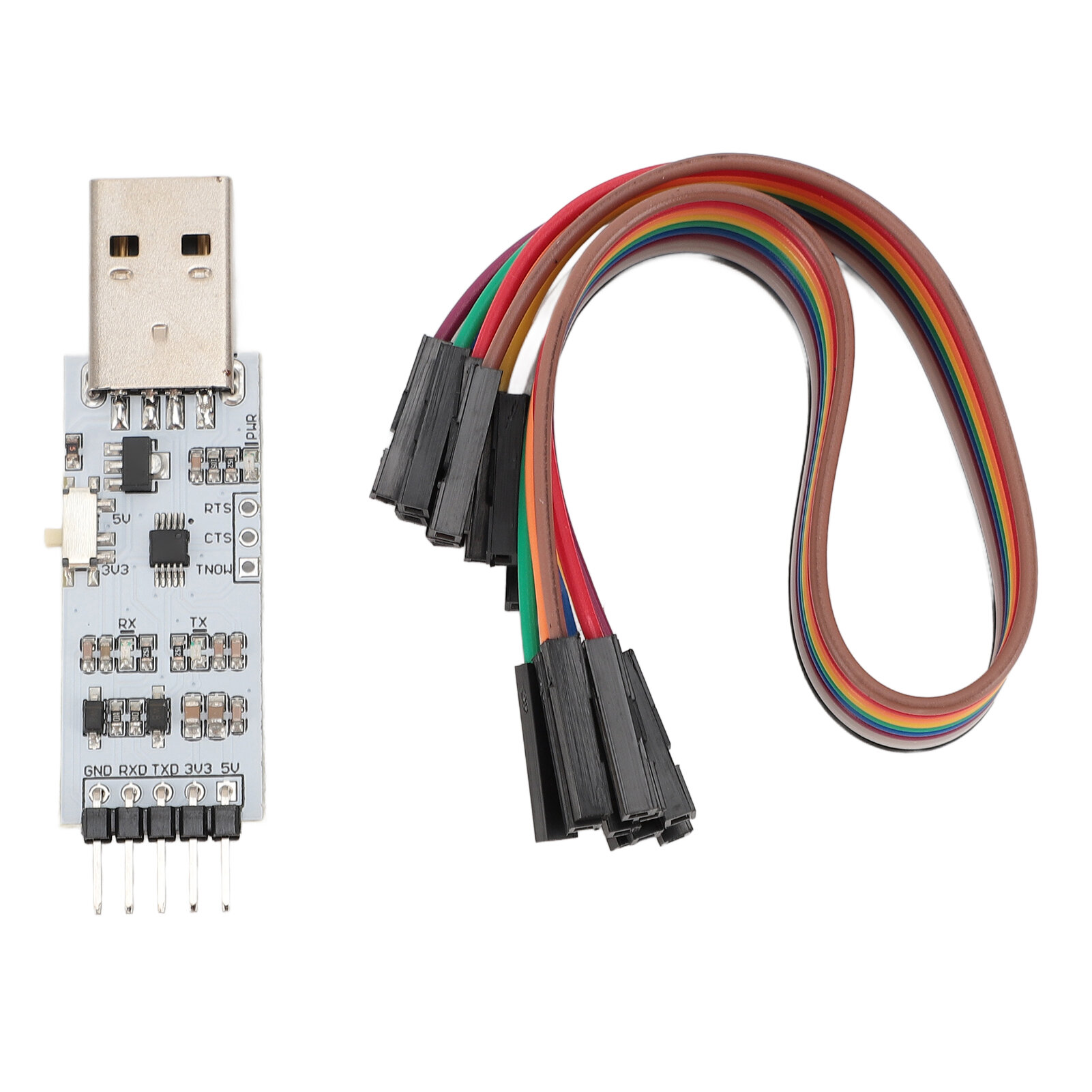 USB-TTL последовательный модуль, преобразователь UART, адаптер 50 бит/с - 2 Мбит/с, усовершенствованный загрузчик STC.