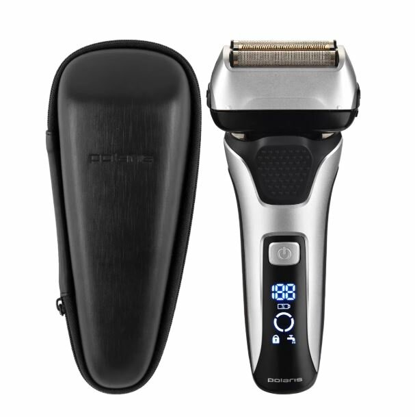 Бритва POLARIS PMF-1015RC черный/серебристый