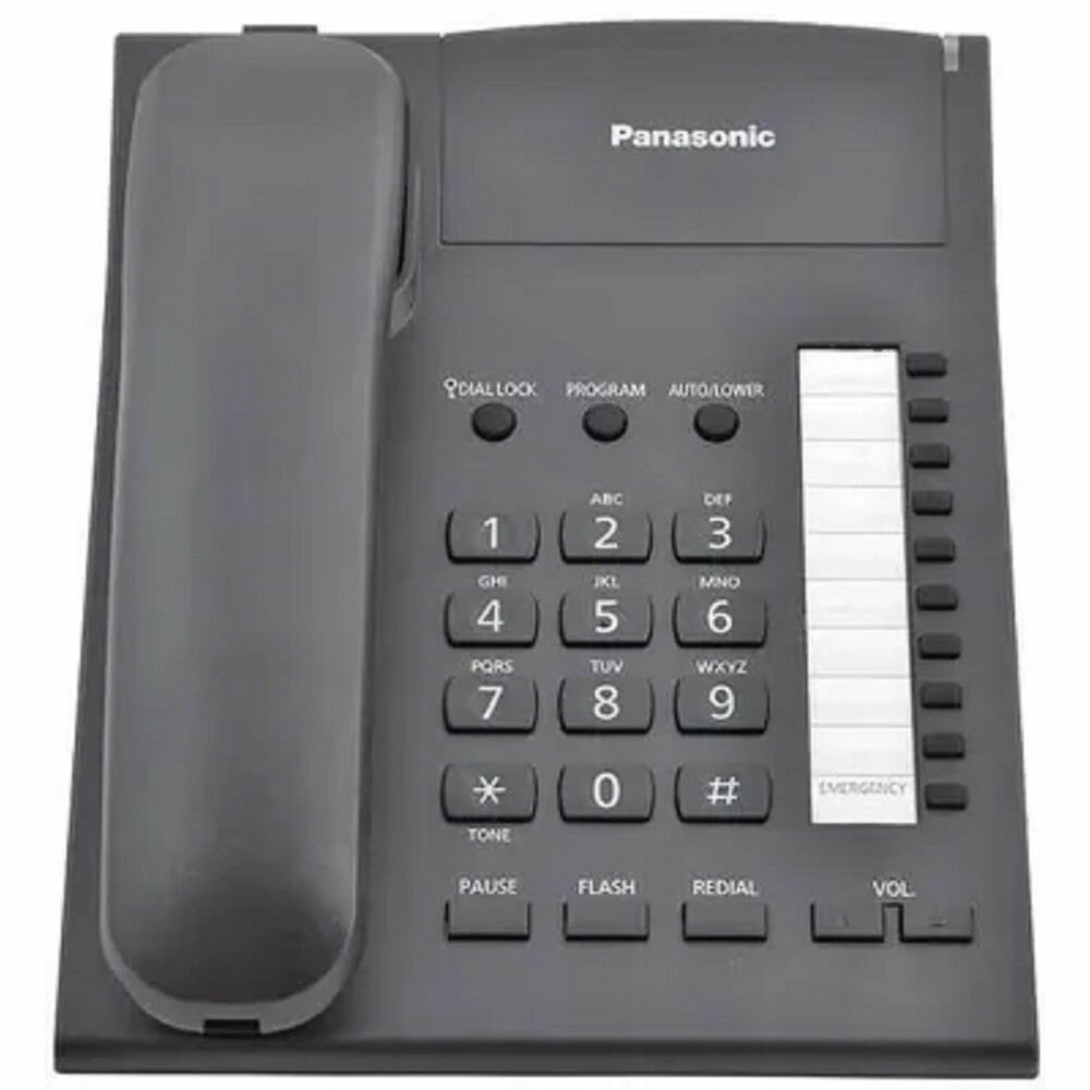 Panasonic Телефон KX - TS2382RUB черный