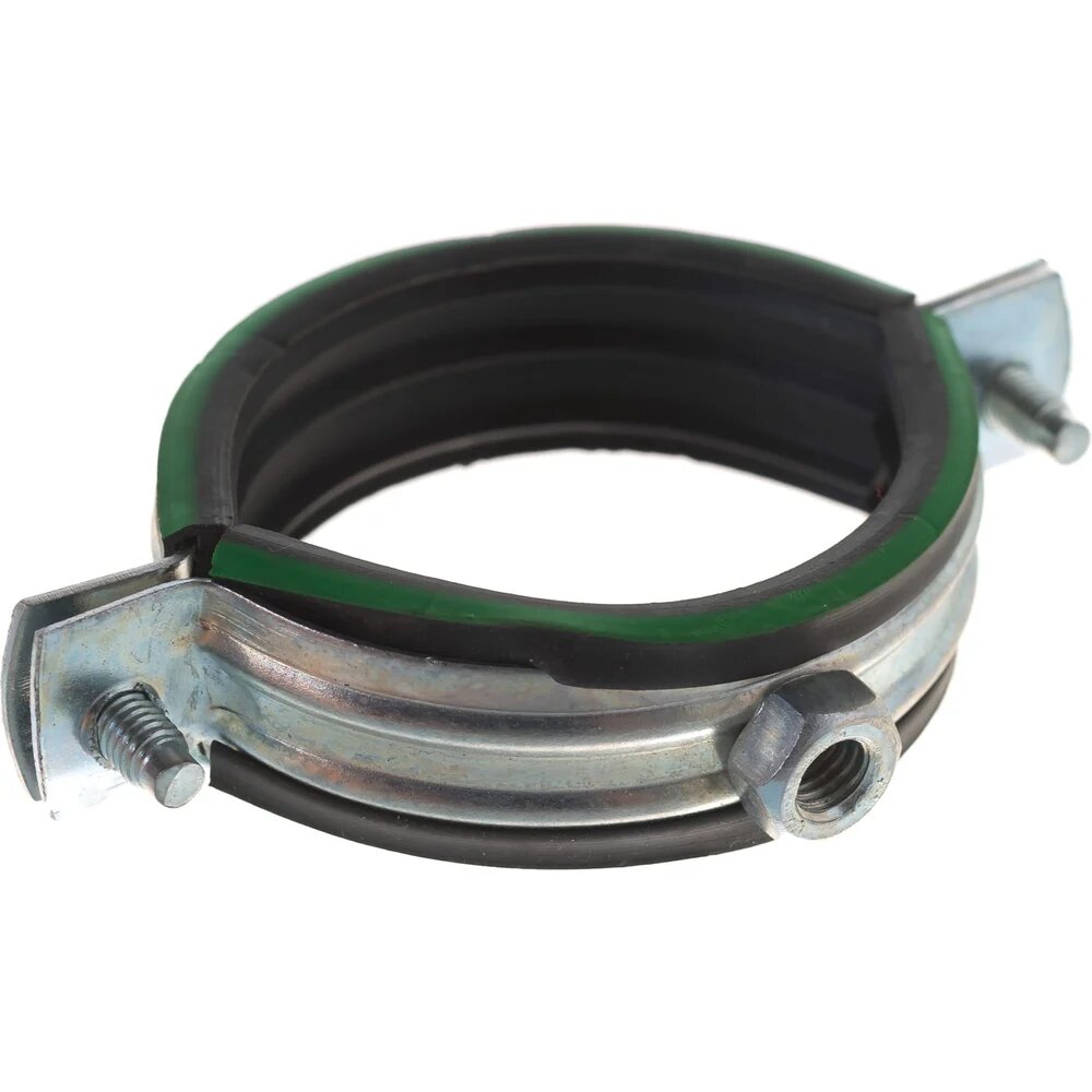 Tech-Krep Хомут с резиновым уплотнителем и гайкой (2) 59-63 мм (20 шт) - пакет /Zitar 137020