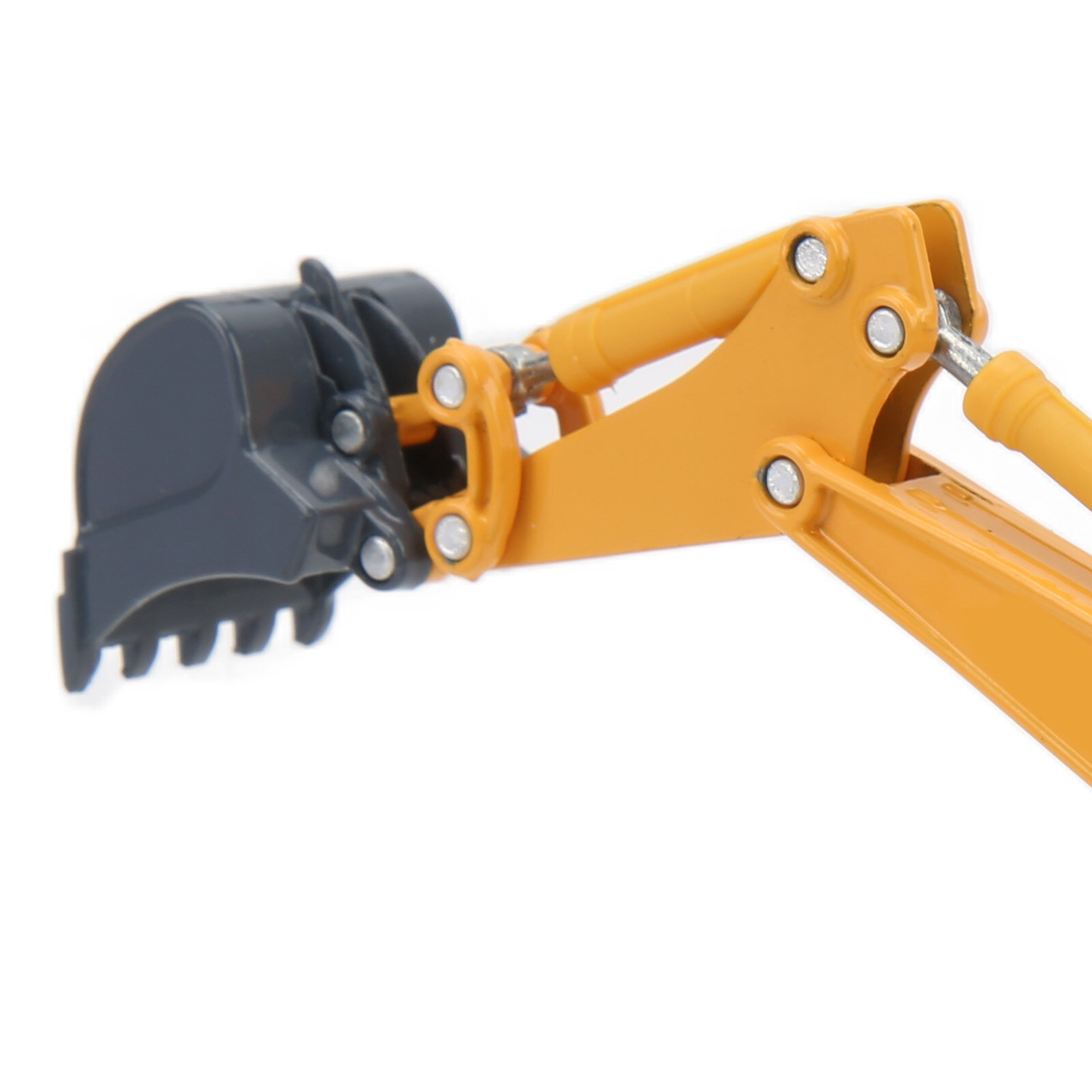 1:87 инженерный литой экскаватор, модель гусеничного экскаватора из сплава, игрушечная строительная машина для детей