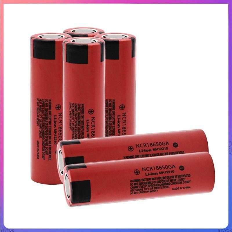 2 шт 3,7 В, 3500 мАч, литиевая батарея 18650 оригинальной мощности для фонариков, лазерных указателей и аккумуляторов для электроинструментов в сборе
