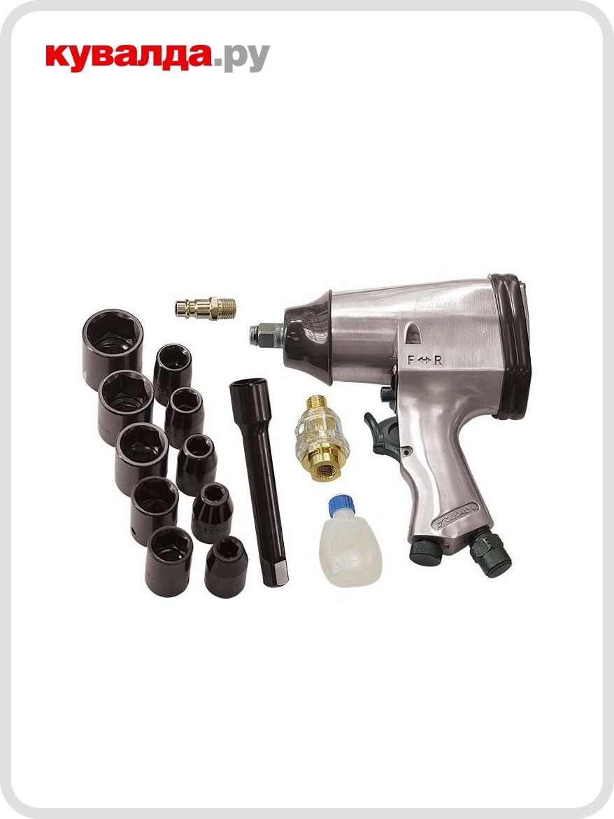 Пневмогайковерт FUBAG PWS312 набор кейс 100102