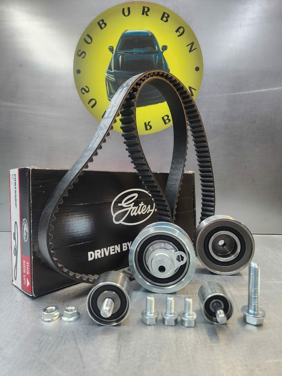 Комплект ремня ГРМ Фольксваген Тигуан Пассат Джетта Гольф, Шкода Октавия Йети, Ауди A6 Q5 (1.6-2.0 дизель) GATES K025649XS