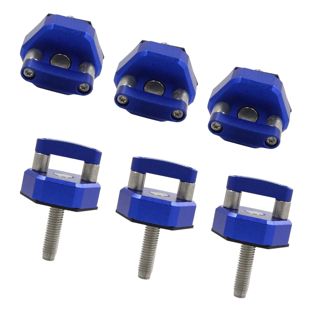 Болты для жестких поверхностей с накатанной головкой Быстросъемные болты с кольцами из алюминия для автомобиля