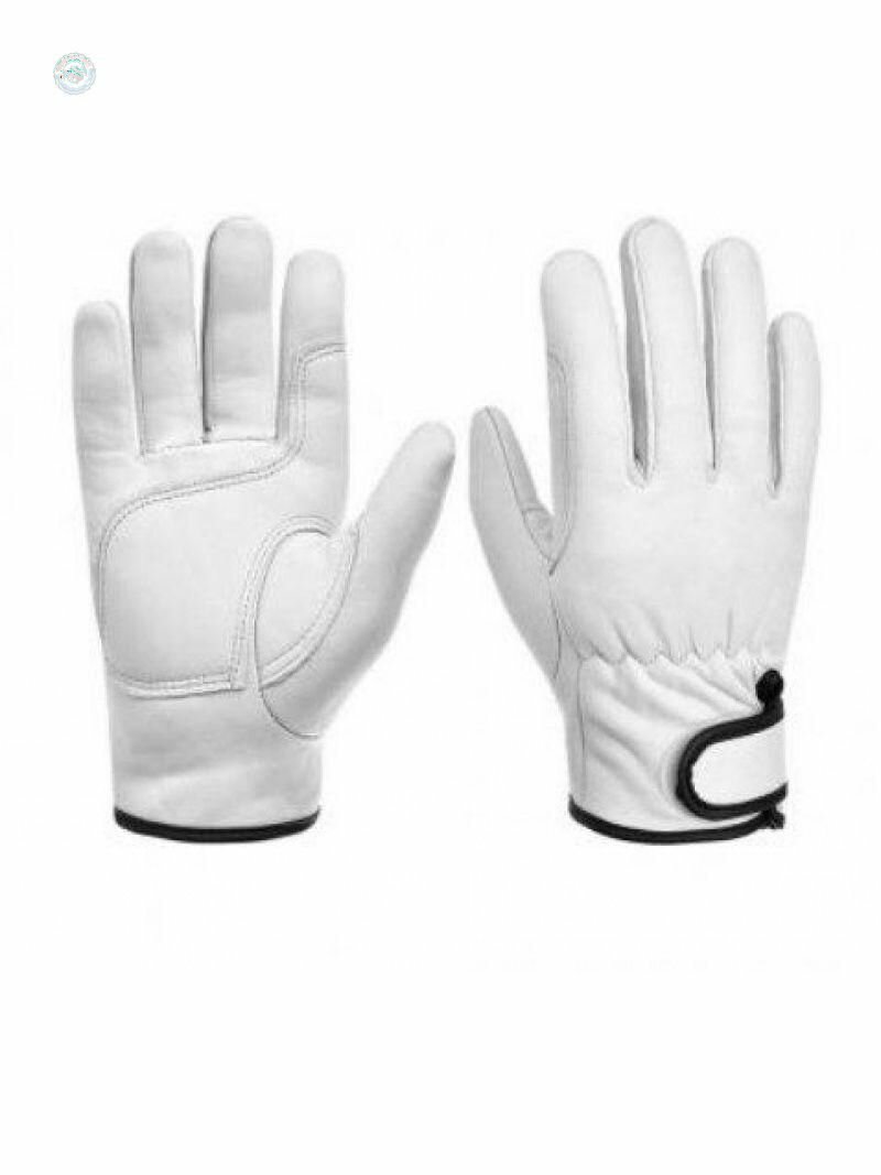 Краги сварщика из прочной коровьей кожи, жаростойкие рабочие перчатки для сварки, шлифовки и строительства, удлинённые с усиленной ладонью и эластичным манжетом