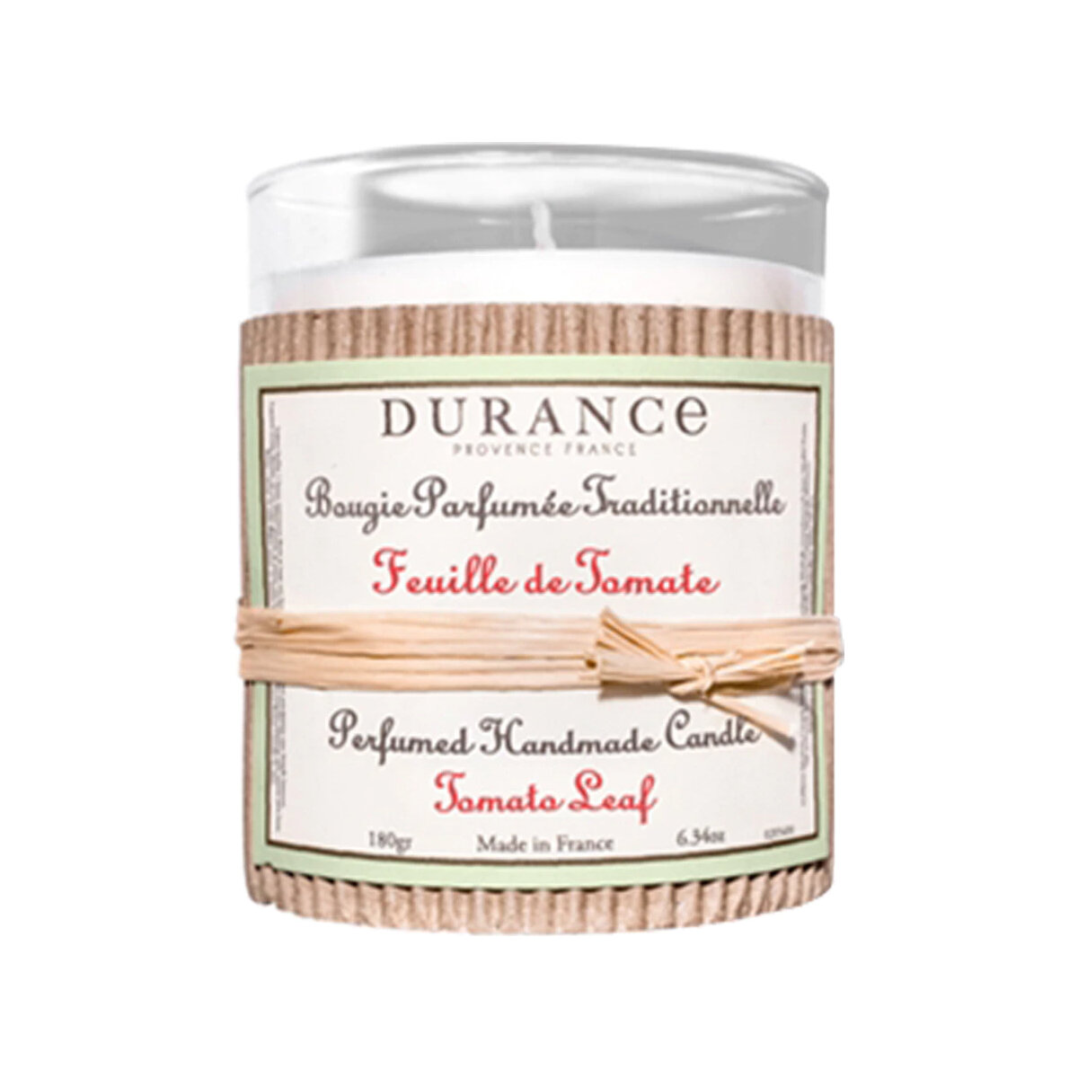 Durance Ароматическая свеча Tomato Leaf 180г (томатный лист)