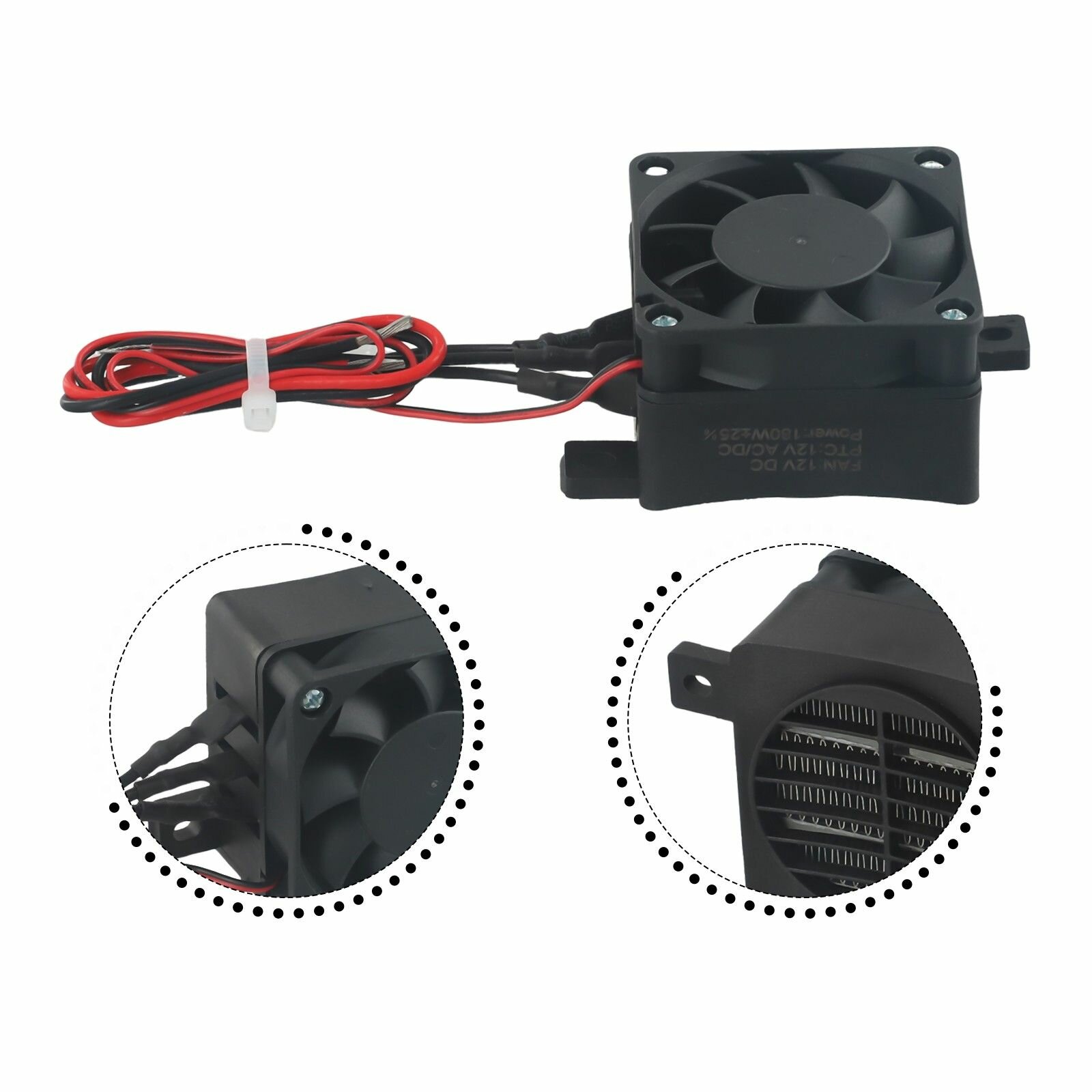 OZ-PLMO-12 В 180 Вт керамический PTC автомобильный вентилятор нагреватель воздуха постоянная температура нагревательный элемент