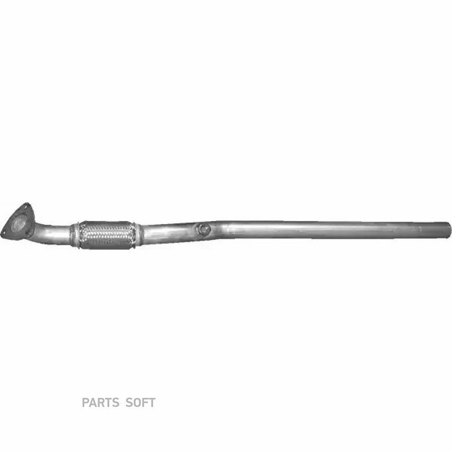 Труба глушителя приёмная от официального дистрибьютора, POLMOSTROW, артикул 17562