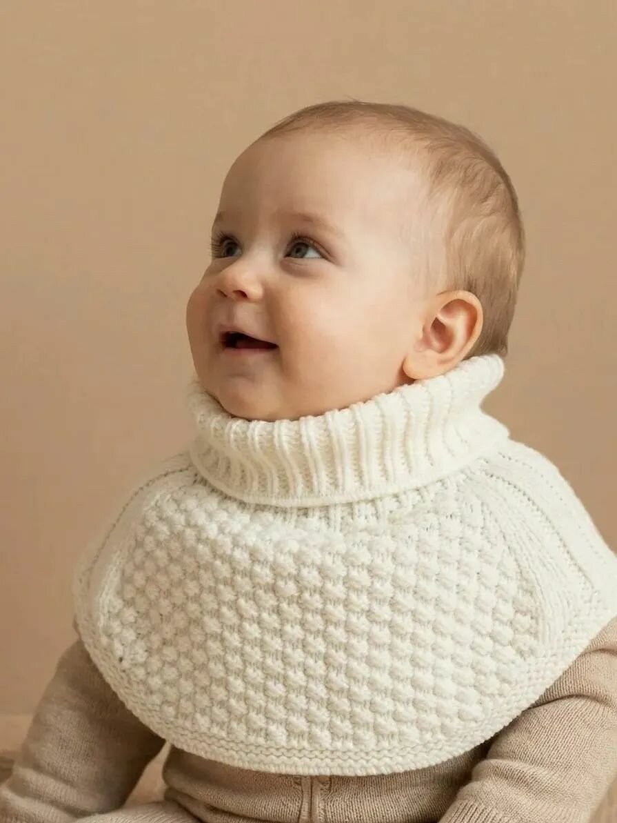 Шарф-манишка Осень-зима 2025 для детей