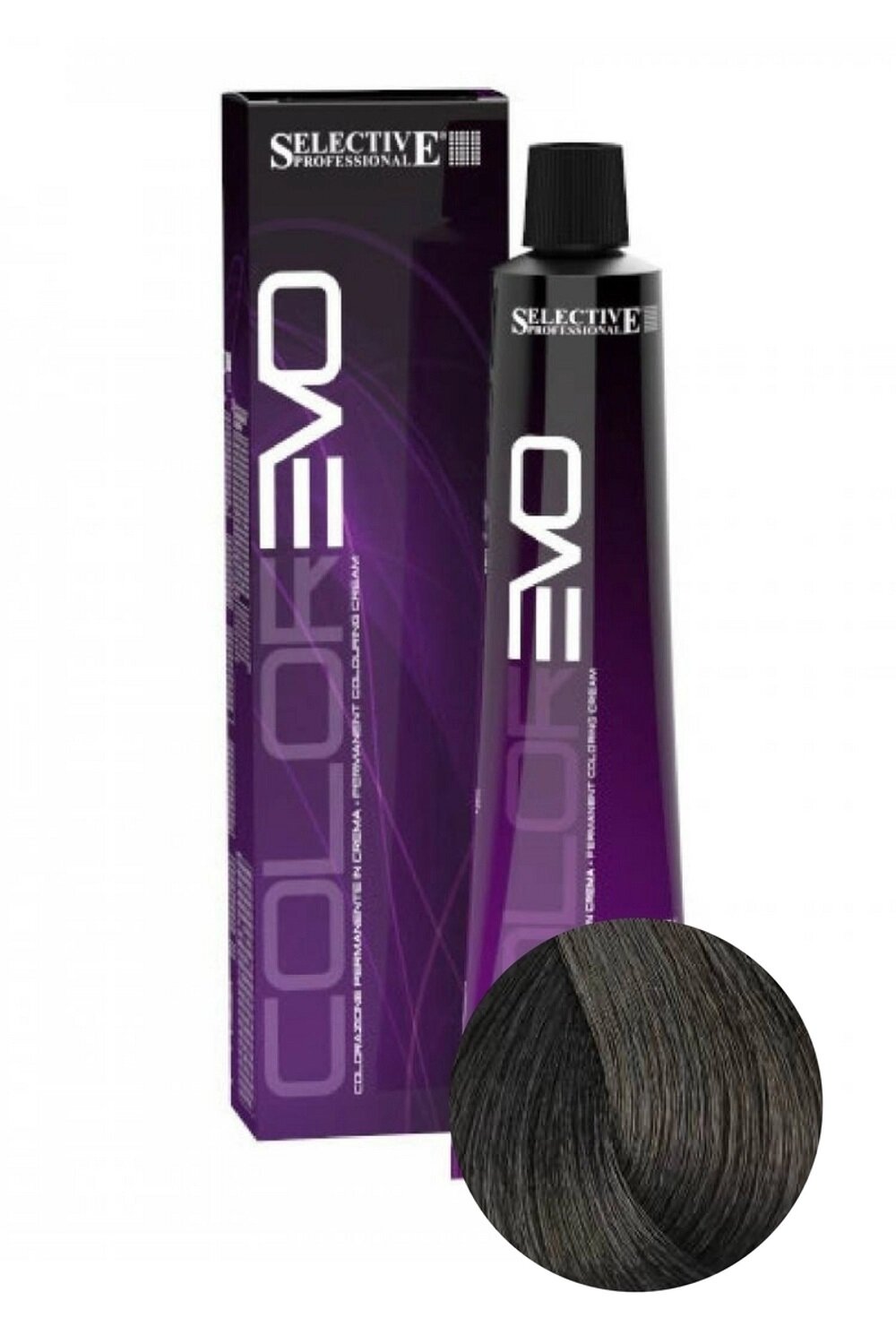 SELECTIVE PROFESSIONAL профессиональная крем-краска ColorEVO 6.11 темный блондин пепельный интенсивный, 100 мл