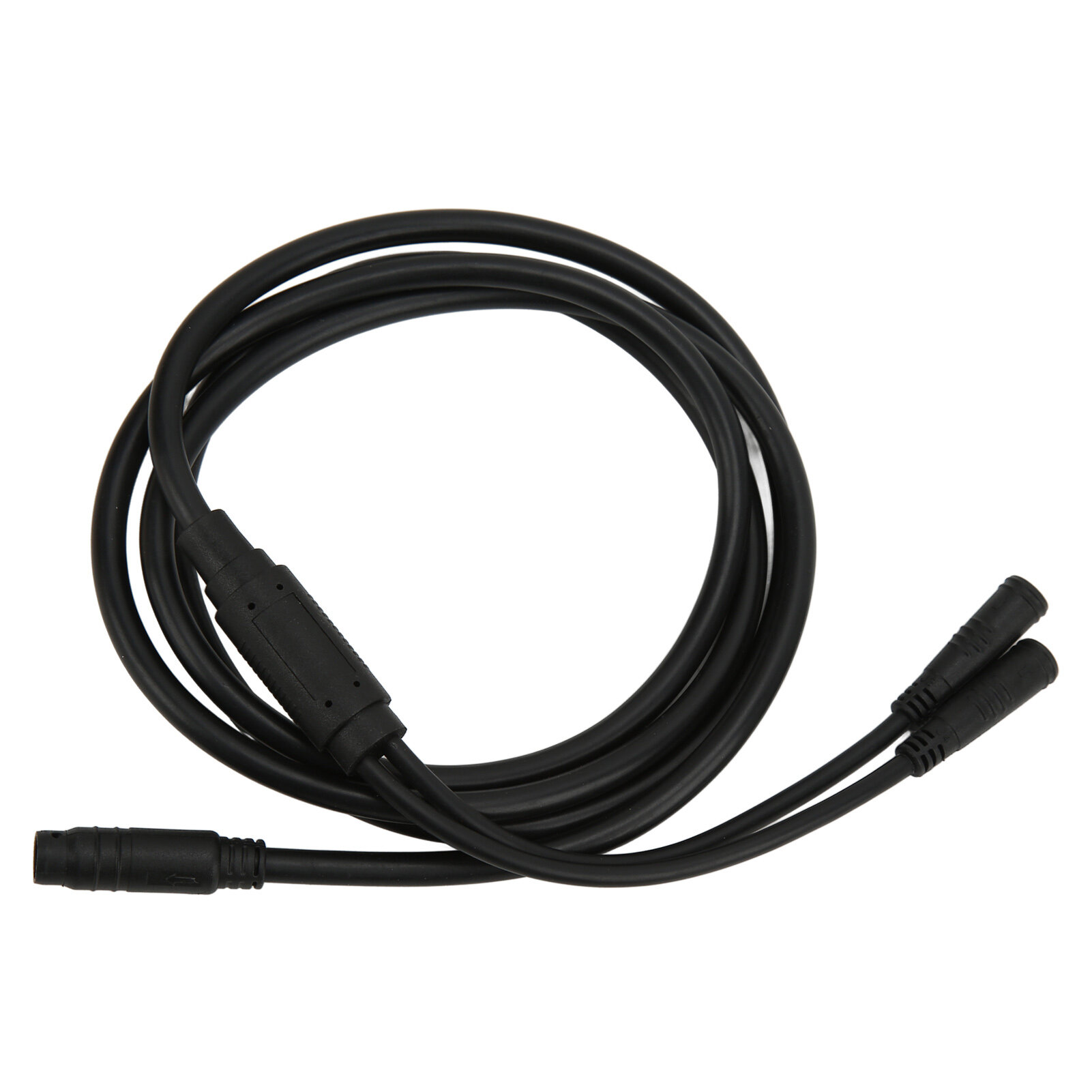 Удлинительный кабель для электрического велосипеда, велосипедный кабель с раздельным двигателем от 1 до 2 с водонепроницаемым разъемом 155 см