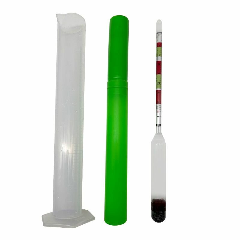 Емкость мерная стеклянная (цилиндр, колба, мензурка), 250 мл