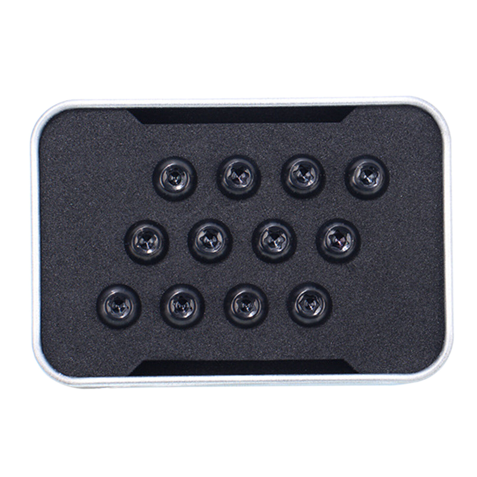 12 ШТ Болты для Дисковых Тормозов Велосипеда Горный Велосипед T25 Дисковый Винт M5x10mm Тормозной Винт TC4 Титан Болт для Крепления Дискового Тормоза Велосипеда Черный Разноцветный Золотой Титановый Размер 13*10 мм Вес 1,26 г