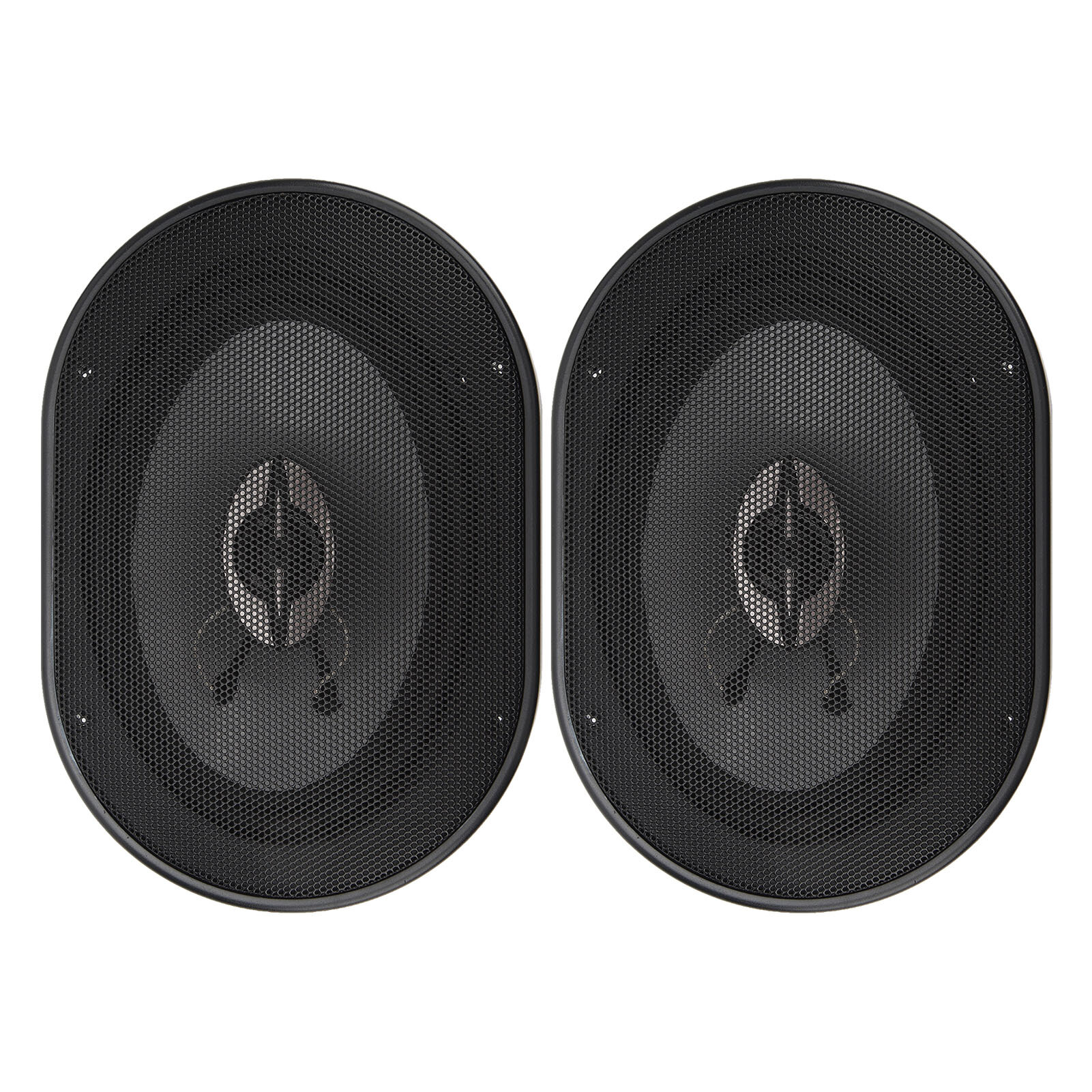 Пара 2-канальных коаксиальных динамиков 380W с амортизацией для автомобилей, RV, ATV и мотоциклов