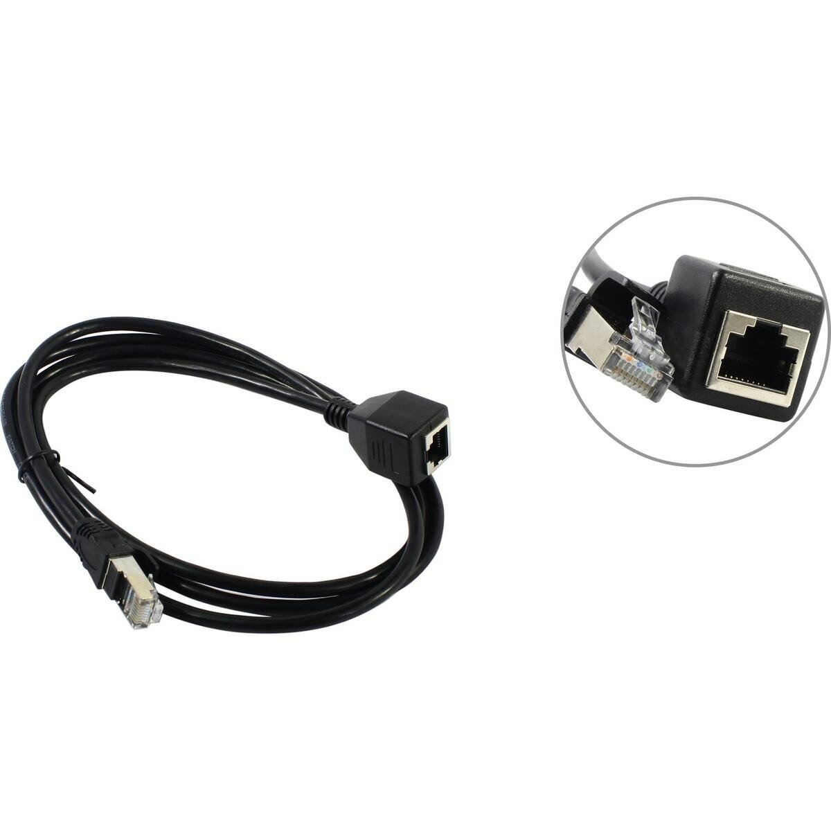 5bites Patch Cord удлинитель FTP кат.5e 1.5м, чёрный