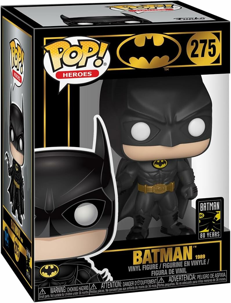 Фигурки Funko Pop Heroes - Коллекционная фигурка BATMAN Бэтмен 80-х годов - Фанко 275
