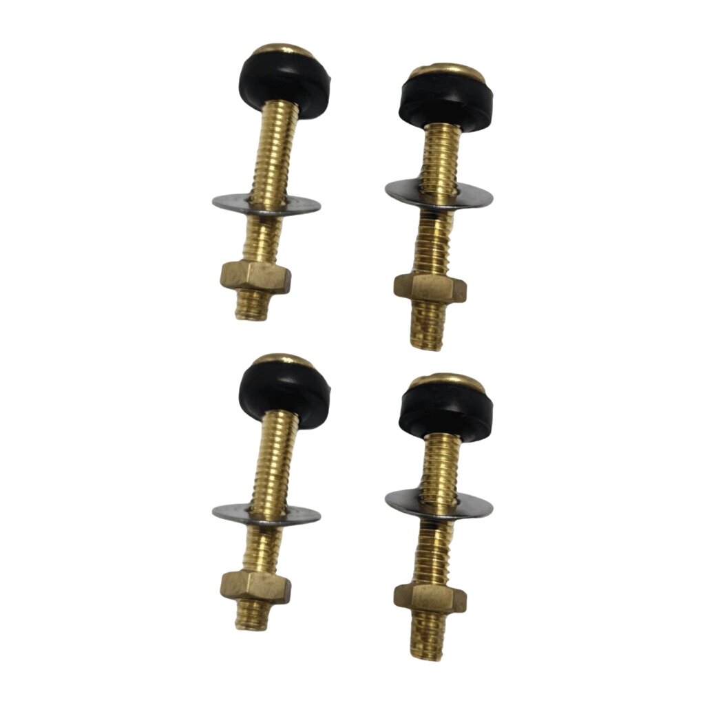 Металлические крепежные винты для замены бачка унитаза с простой инструкцией установки