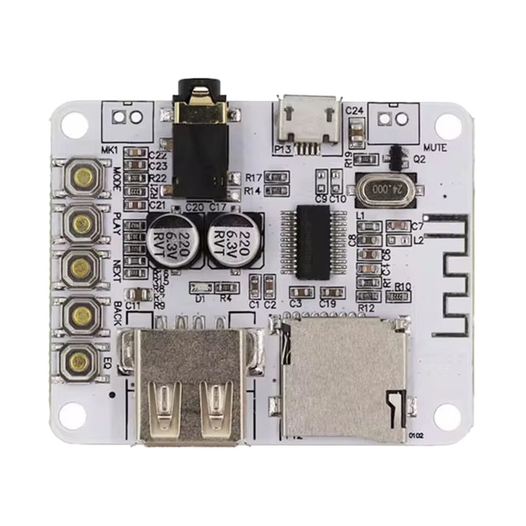 Bluetooth-совместимый с MP3-декодирующими модулем звук