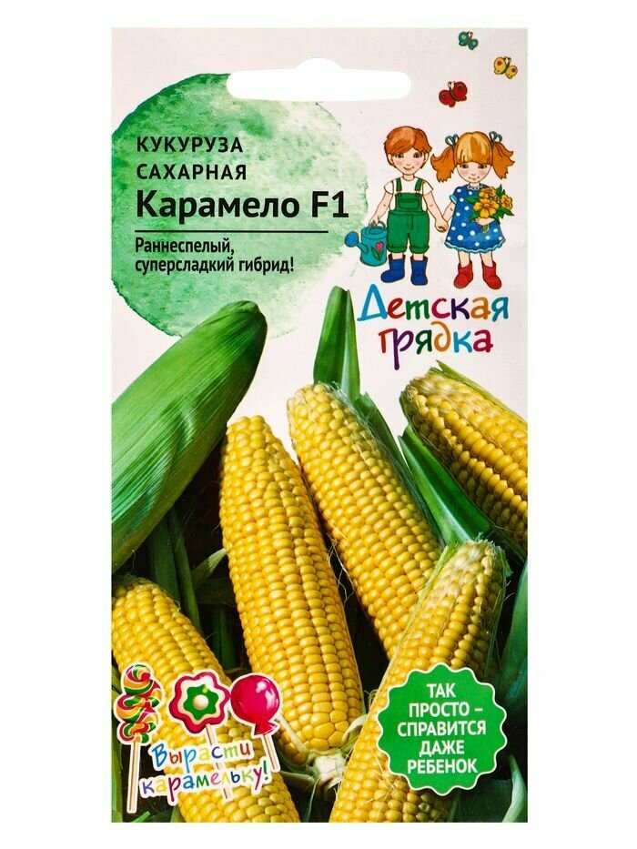 Семена Кукуруза карамелло 5шт Детская грядка