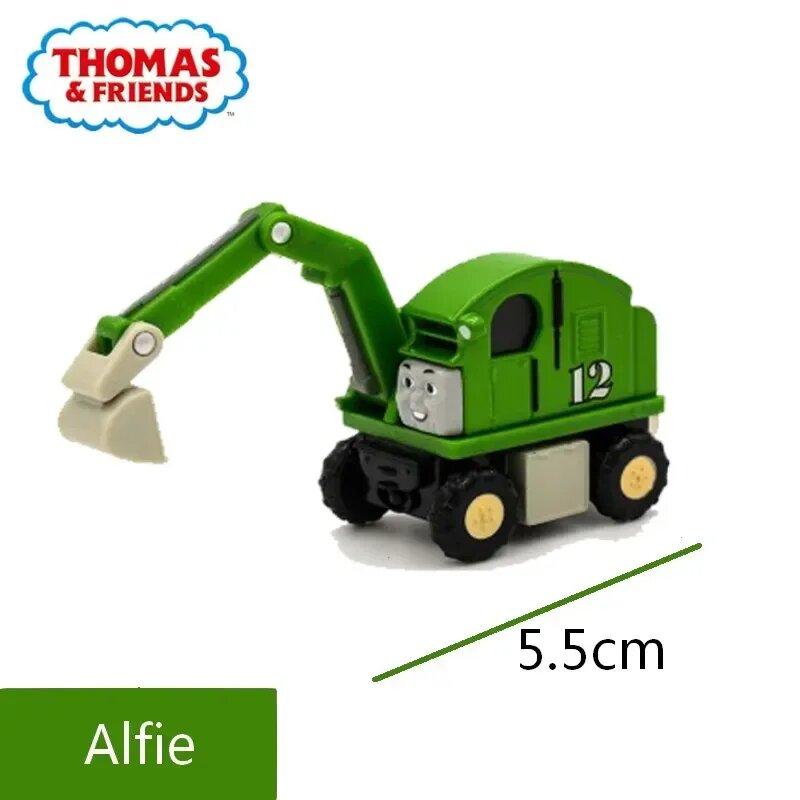 Томас и друзья, экскаватор Alfie, зеленый