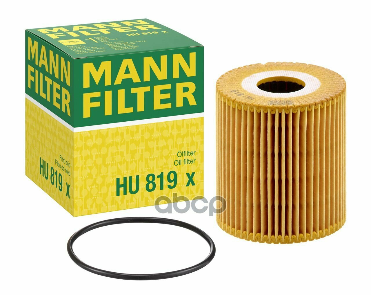 Фильтр масляный VOLVO S40/S70/S80/XC90/V40/V70 1.6-4.4 MANN-FILTER арт. HU819X