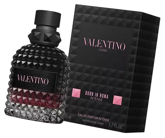 Парфюмерная вода Валентино Уомо Борн Ин Рома Интенс мужская 50 мл - Valentino Born In Roma Intense